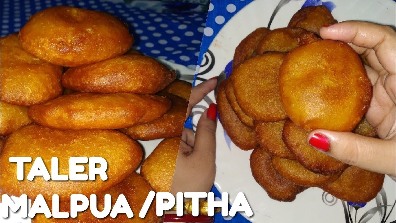 Taler Malpua Recipe | Taler Malpua Pitha Recipe | Taler Pitha Recipe ...