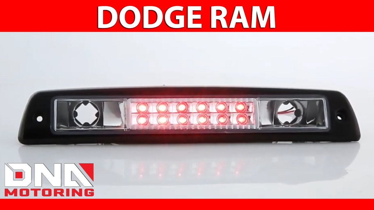 DNA Motoring 94-01 Dodge Ram LED Third Brake Light - YouTube