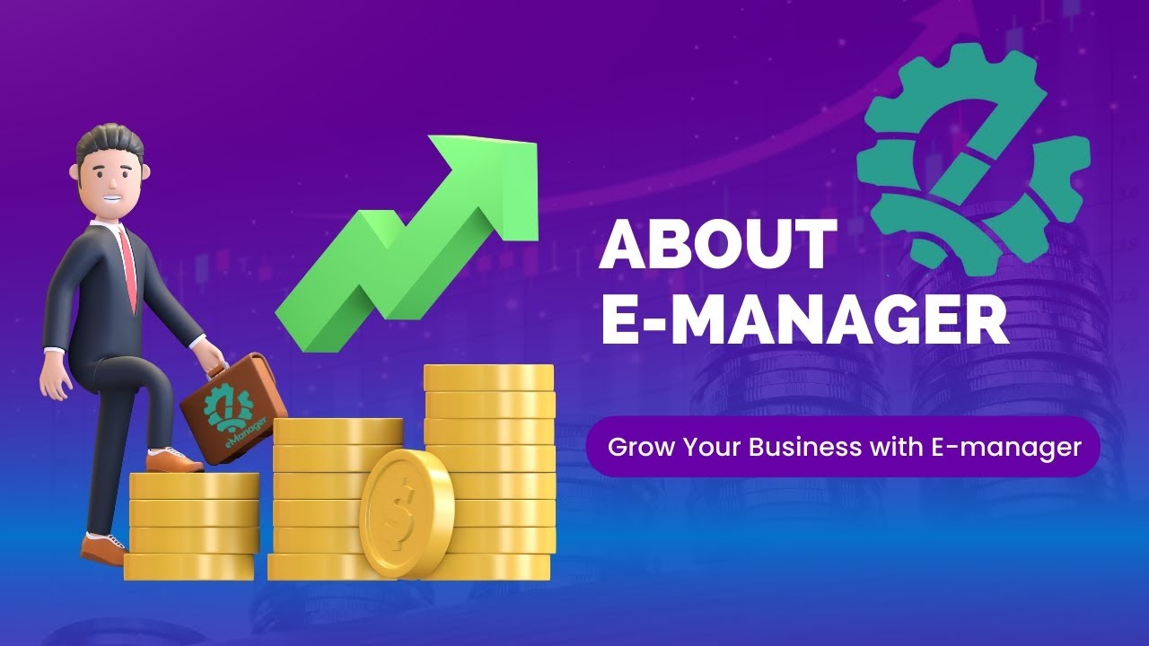 Introduction to e-manager business management software. #invoice ...