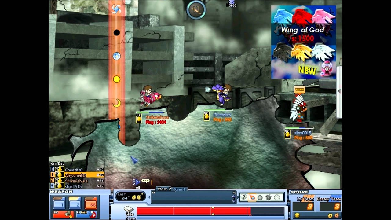 HitB Gunbound Ep 11: Wind!! - YouTube