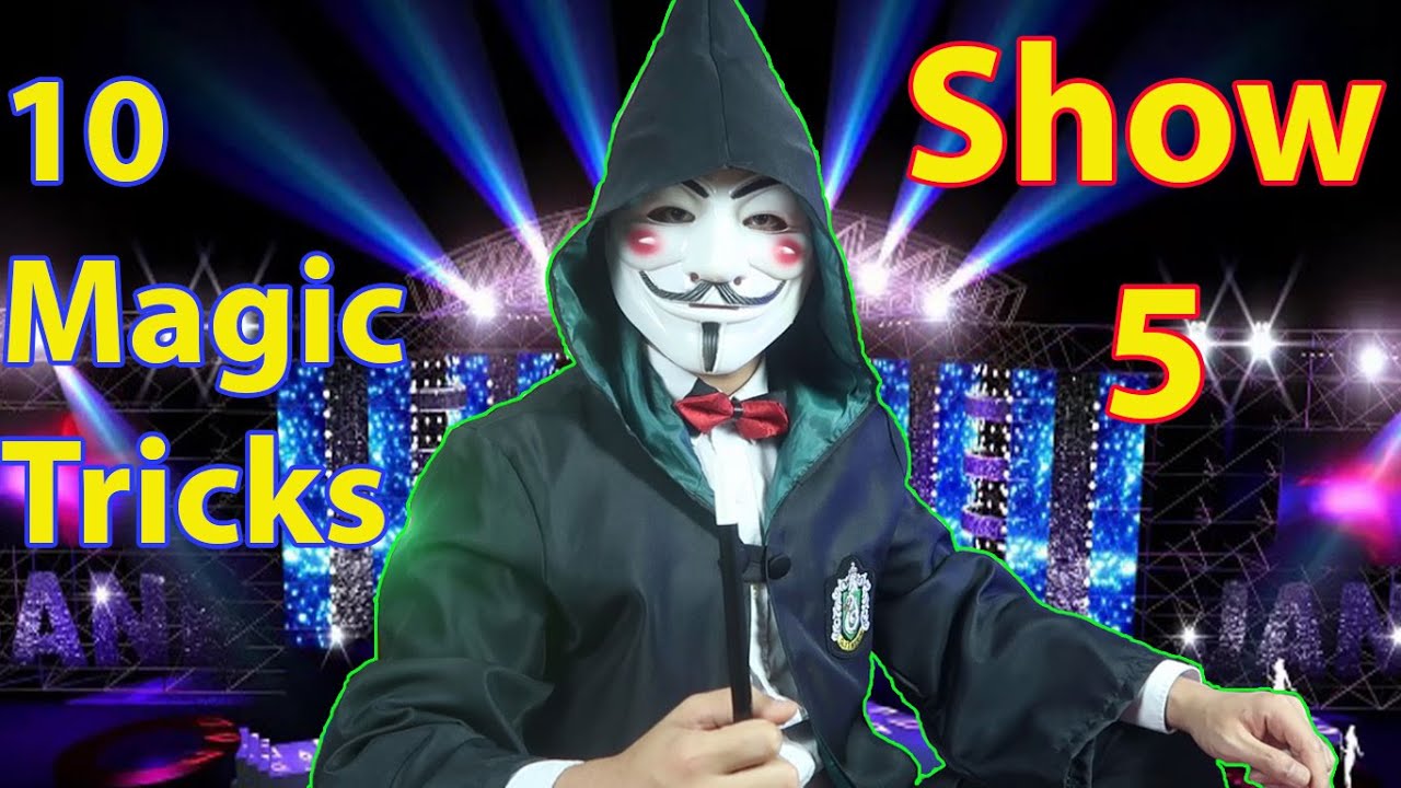 Magic Show 5 - 10 Magic Tricks - YouTube