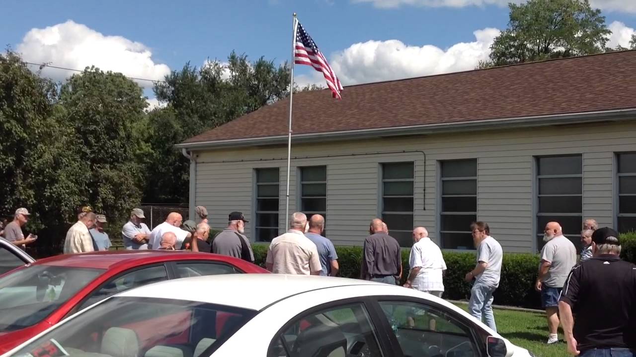 Flag raising - Veterans Social Command, Middletown - YouTube