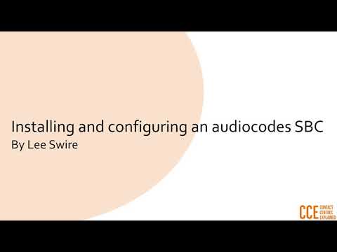 Audiocodes SBC - Part 1 - Installation on Hyper-V - YouTube