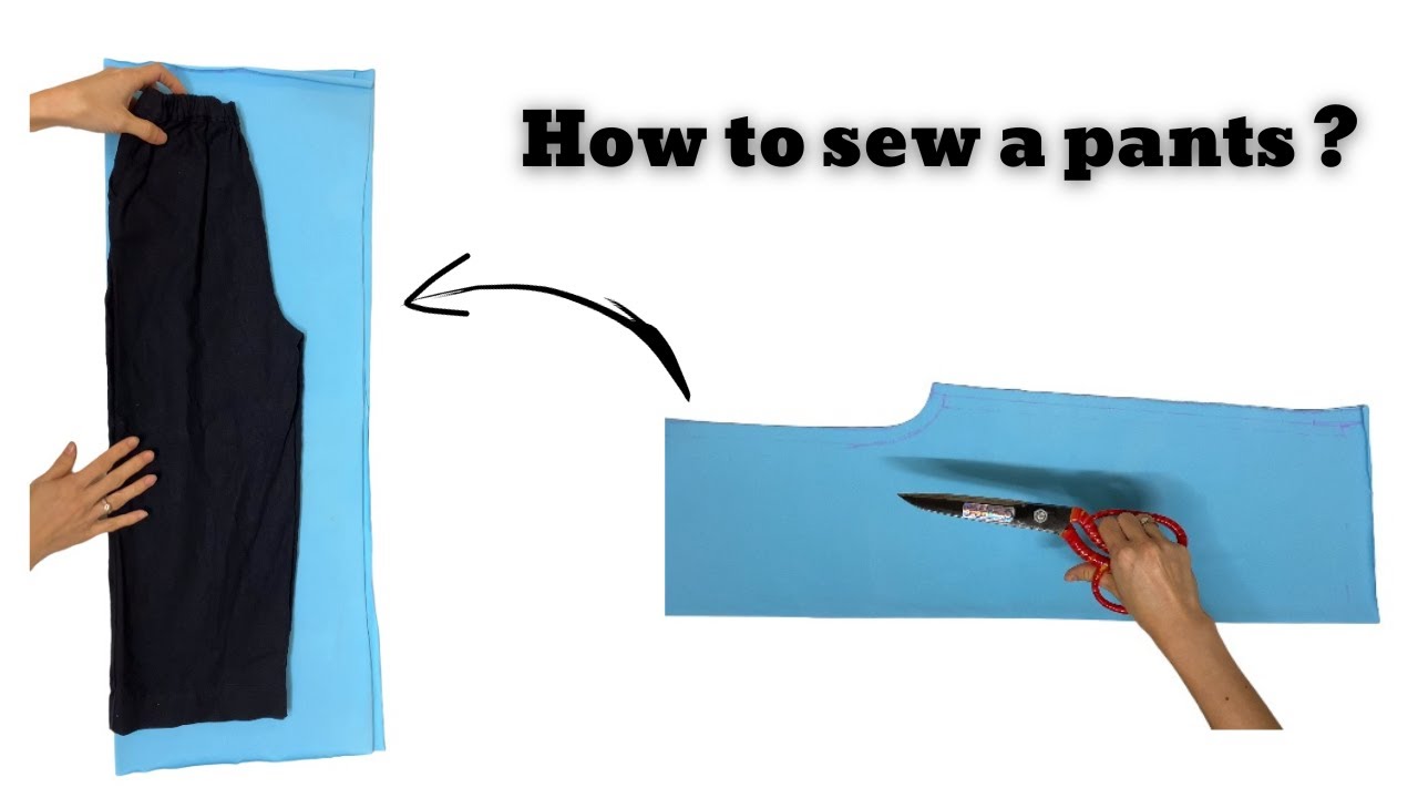 DIY//spandex pants/How to sew a pants for your baby/kim love sewing ...
