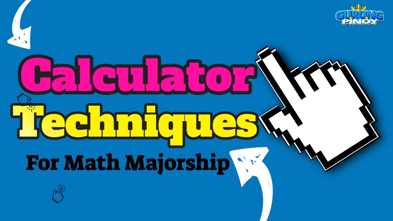 Calculator Techniques for Math Majorship (March 9, 2024) - YouTube