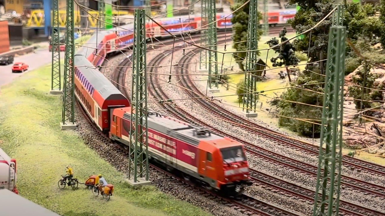 Quality HD Footage Of Miniatur Wunderland In Germany. The Worlds ...