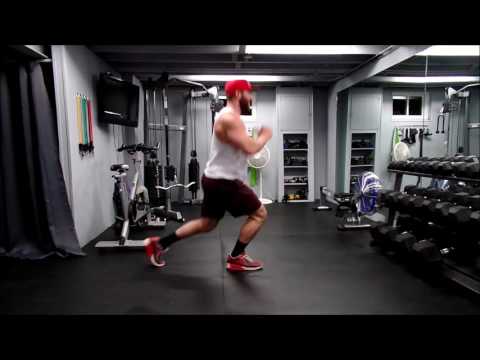 Reverse Lunge Knee Up