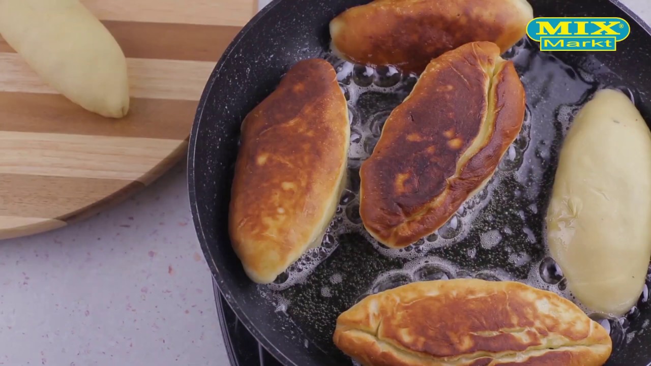 Russische Piroggen mit Fleischfüllung, ausführliches Rezept - YouTube