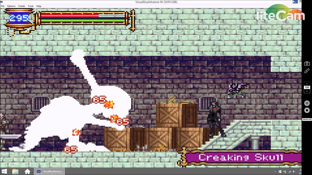 Castlevania AOS Genya Arikado Hack - YouTube