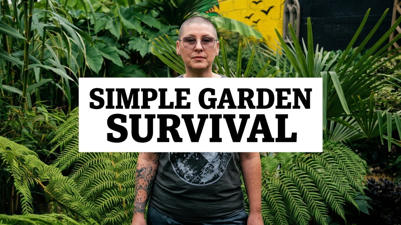 156. October Tropical Garden: EASY/SIMPLE Overwintering - YouTube