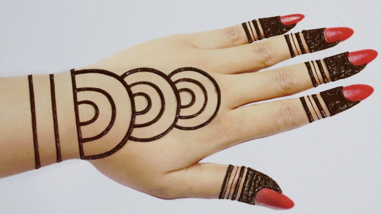Easy Simple Backside Mehndi design|Stylish Mehndi designs|Mehandi ...