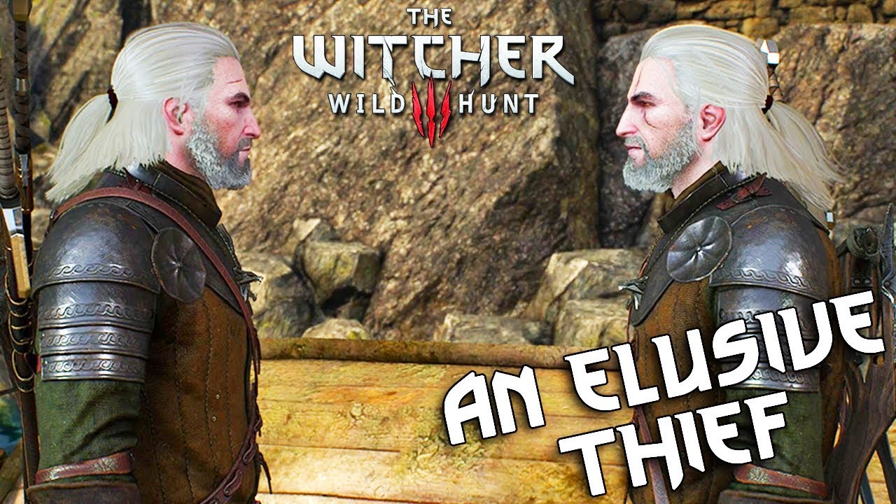THE WITCHER 3 - Geralt's fight with... Geralt (Contract: An Elusive ...