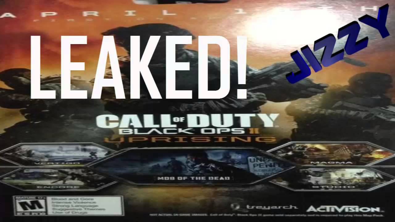 BO2 DLC PACK #2 LEAKED OFFICIAL + RELEASE DATE - ALCATRAZ [HD]- BLACK ...