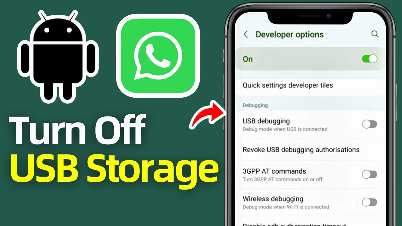 How to Turn Off USB Storage On WhatsApp! (2025) - YouTube