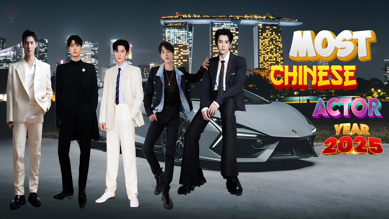 Most Handsome Chinese Actor 2025 - YouTube