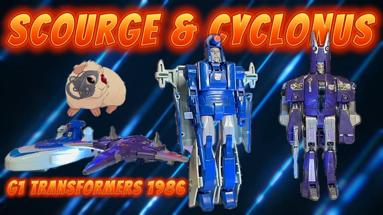 G1 Scourge & Cyclonus ... G1 Transformers - YouTube
