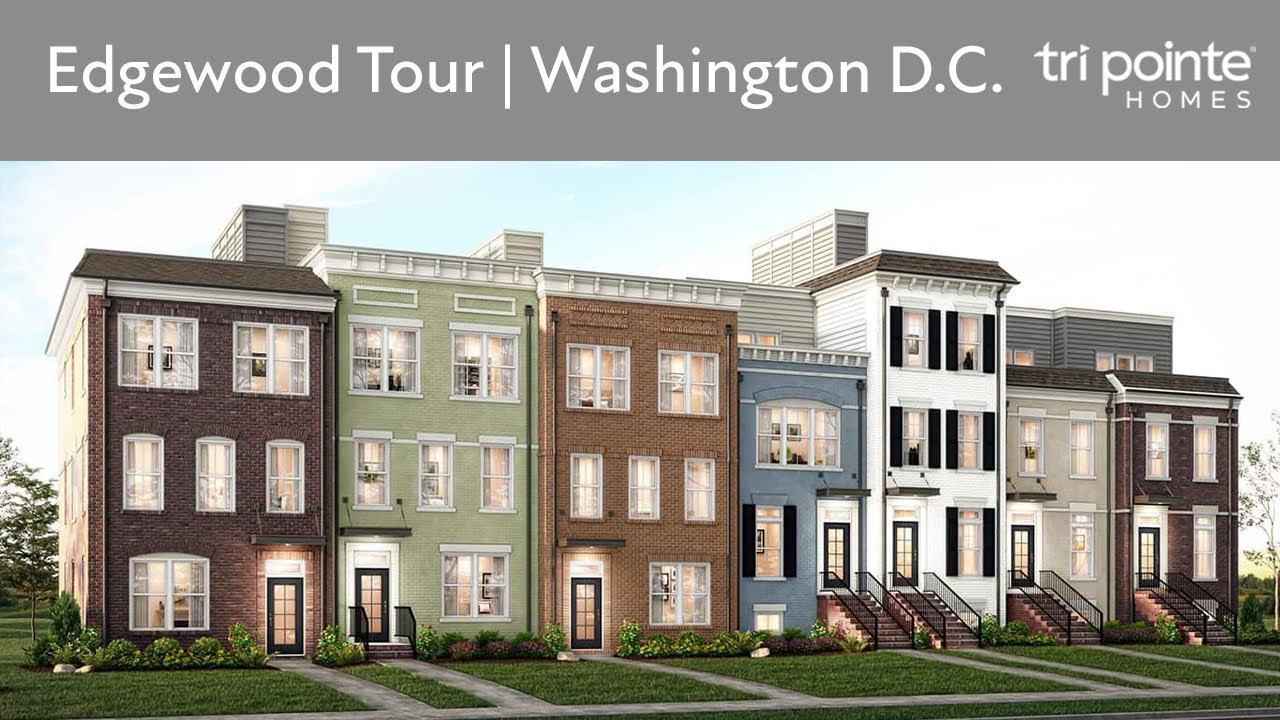 Edgewood Tour at Brookland Grove | New Homes in Washington D.C. - YouTube