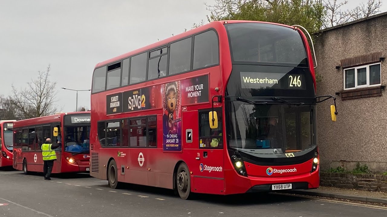Full Route Visual | Stagecoach London Route 246: Westerham - Bromley ...