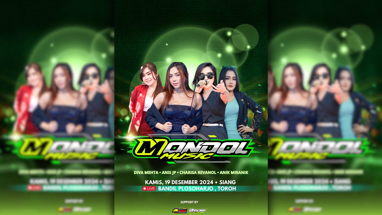 🔴#LIVE MONDOL MUSIC - WEDDING PARTY - BANDIL PLOSOHARJO TOROH - JK ...