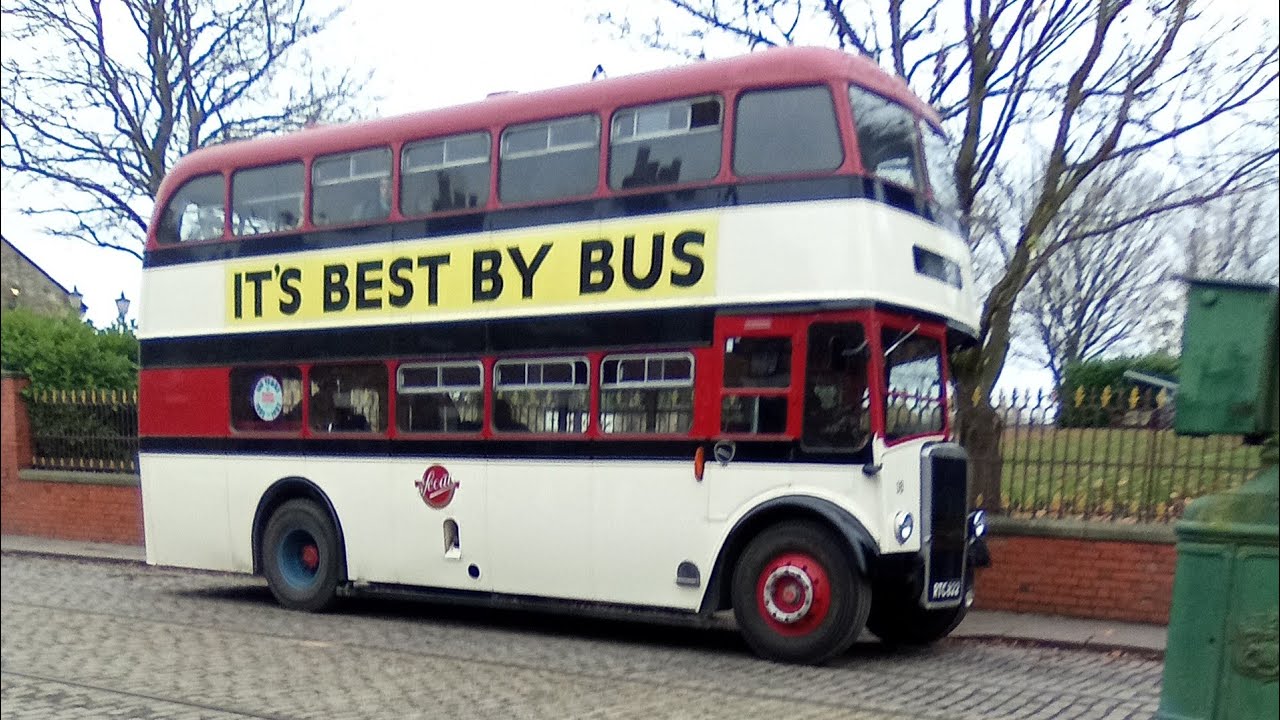 POV on Beamish bus No. 18 - YouTube