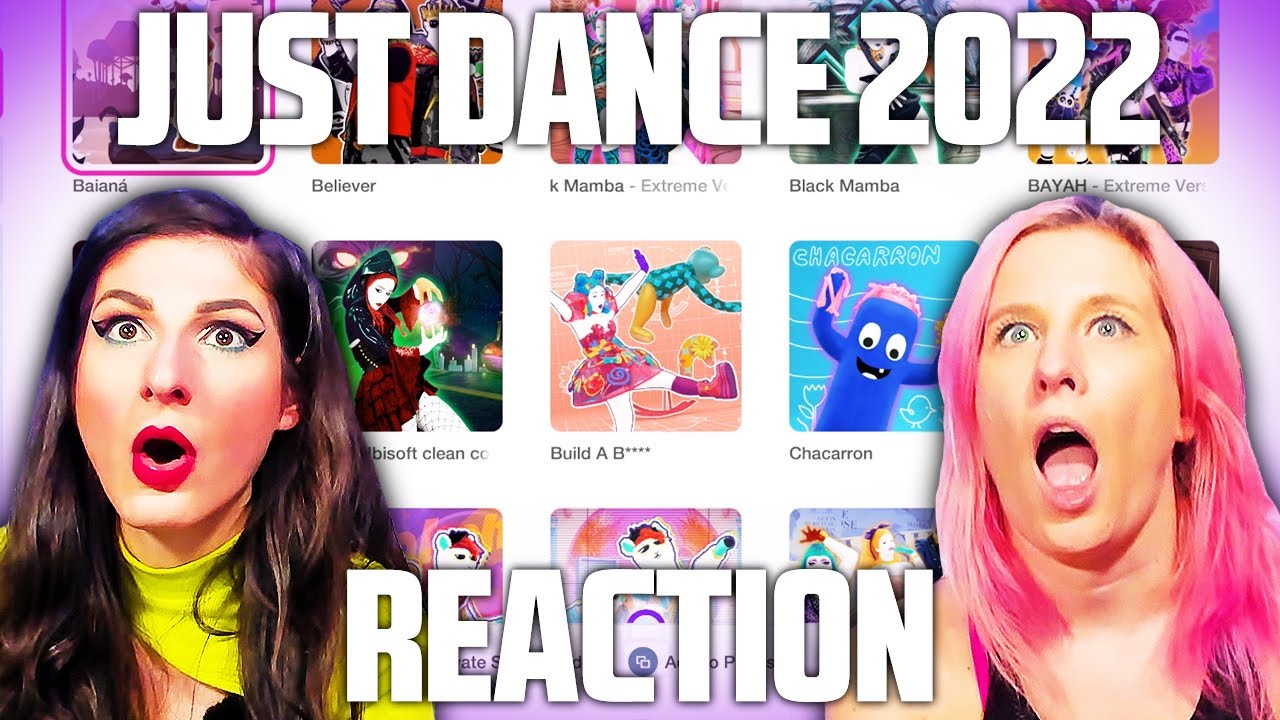 JUST DANCE 2022 FULL GAME REACTION (a lot of unannounced maps 😱) w ...