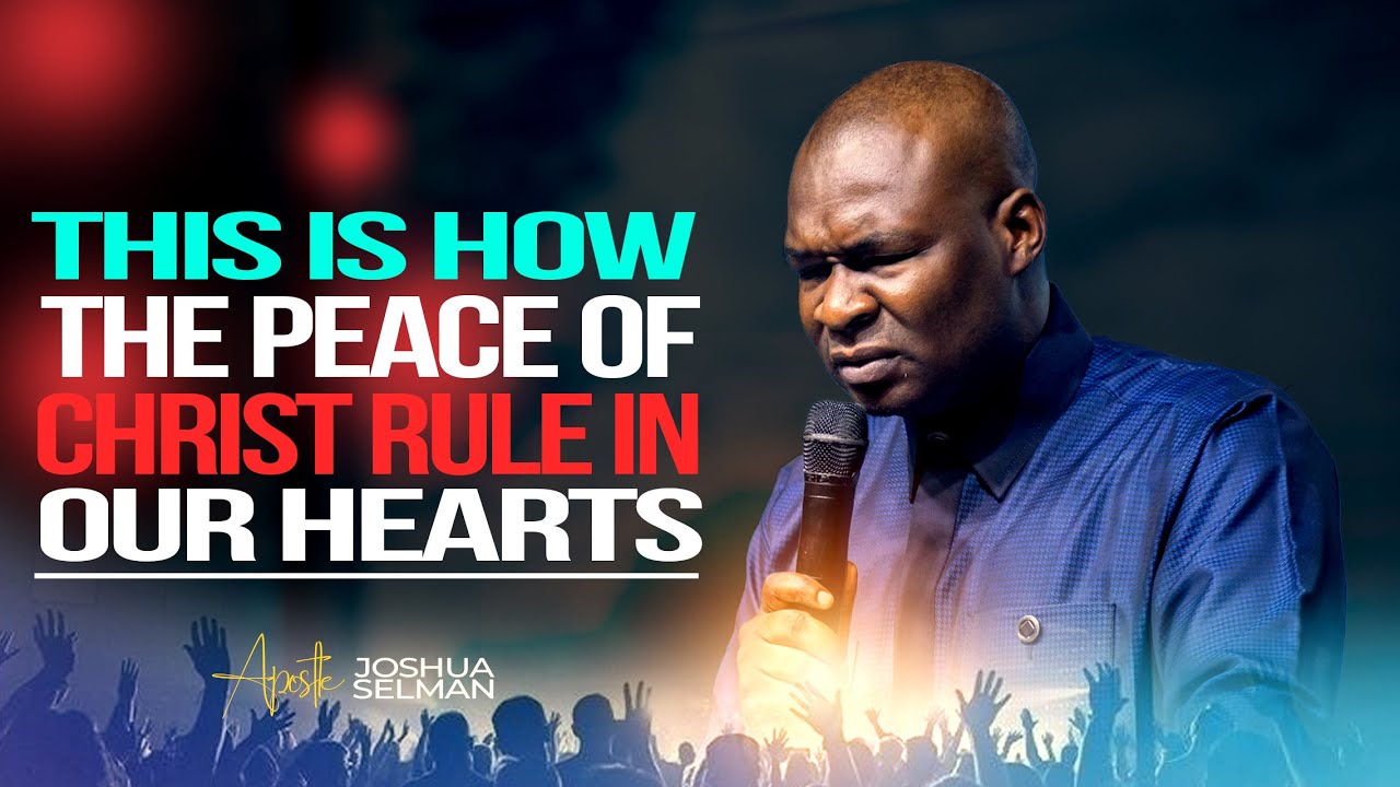 How does the peace of Christ rule in our hearts? - Apostle Joshua ...