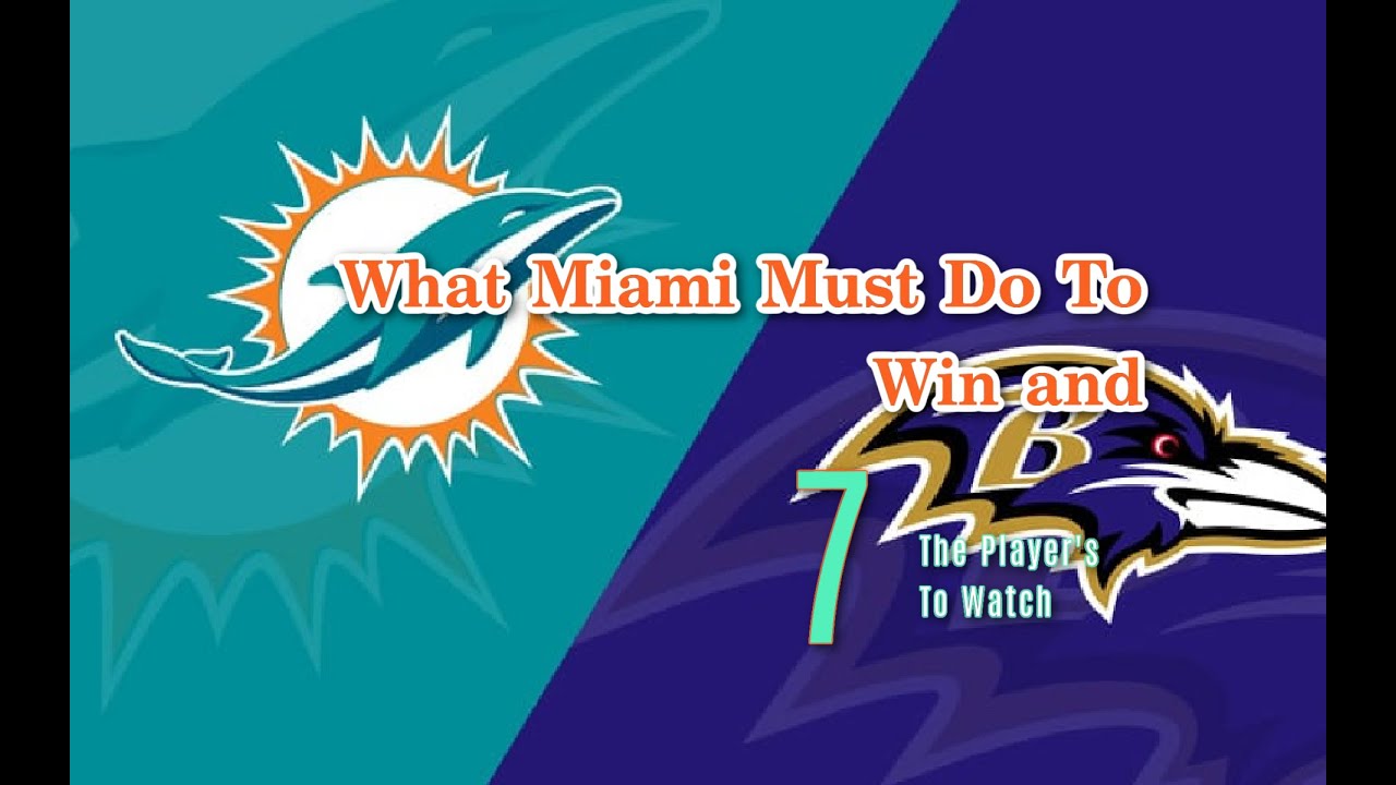Miami Dolphins Must Do To Win: 7 Player's To Watch - YouTube