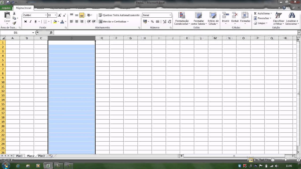 Como As Linhas E As Colunas Do Excel Estão Organizadas Revoeduca