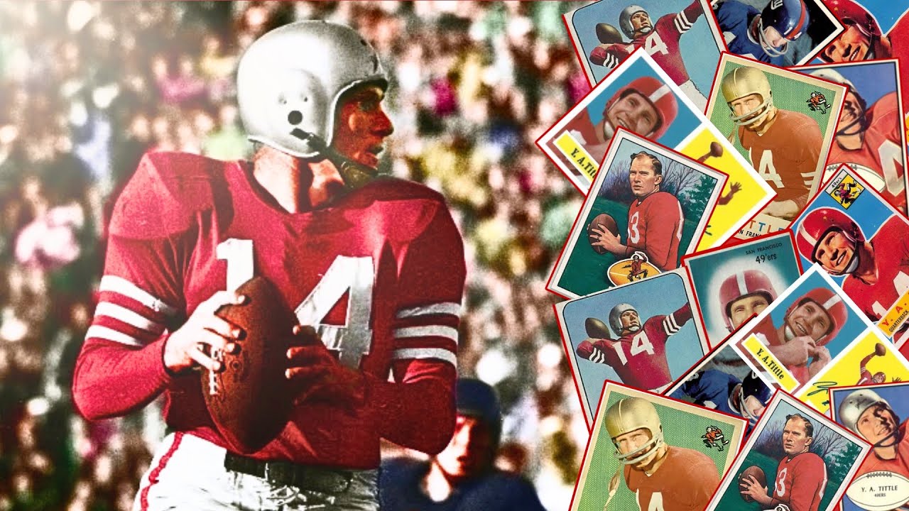 Awesome Y.A Tittle Sports Card Pickup! - YouTube