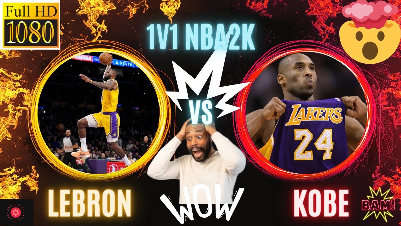 LeBron vs Kobe: The Ultimate Battle of Legends || PS5 || NBA2k24 || 1v1 ...