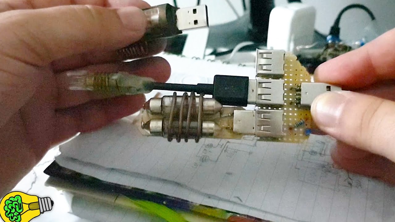 3 in 1 homemade USB Gadgets and Experiments - YouTube