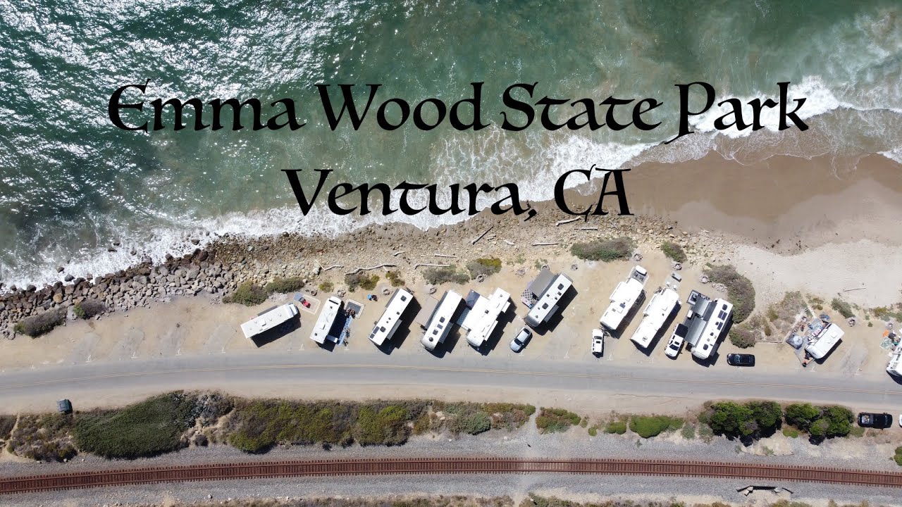 Emma Wood State Park Aerial - YouTube