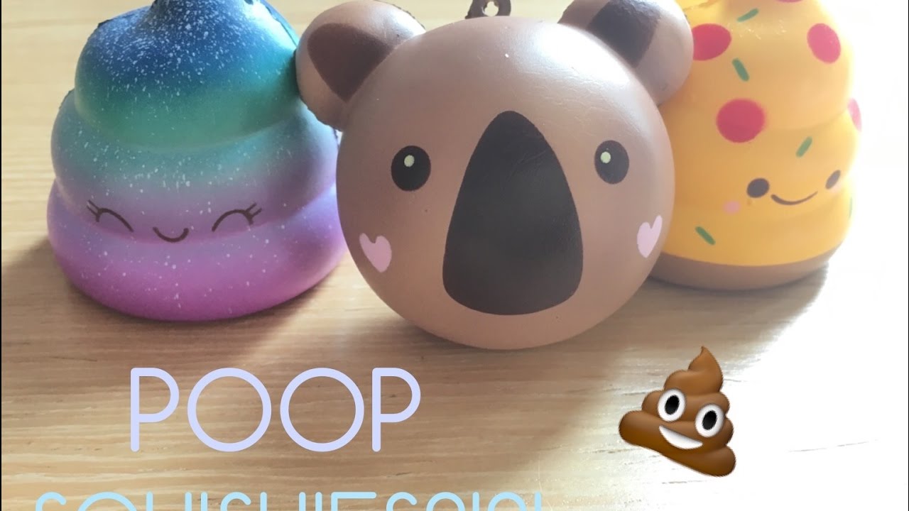 POOP SQUISHIES?!?!💩 - YouTube