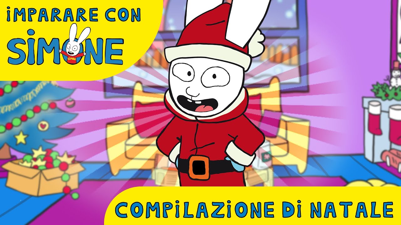 Simone 🎄 Compilazione di Natale 🎄 Cantare e Imparare con Simone ...