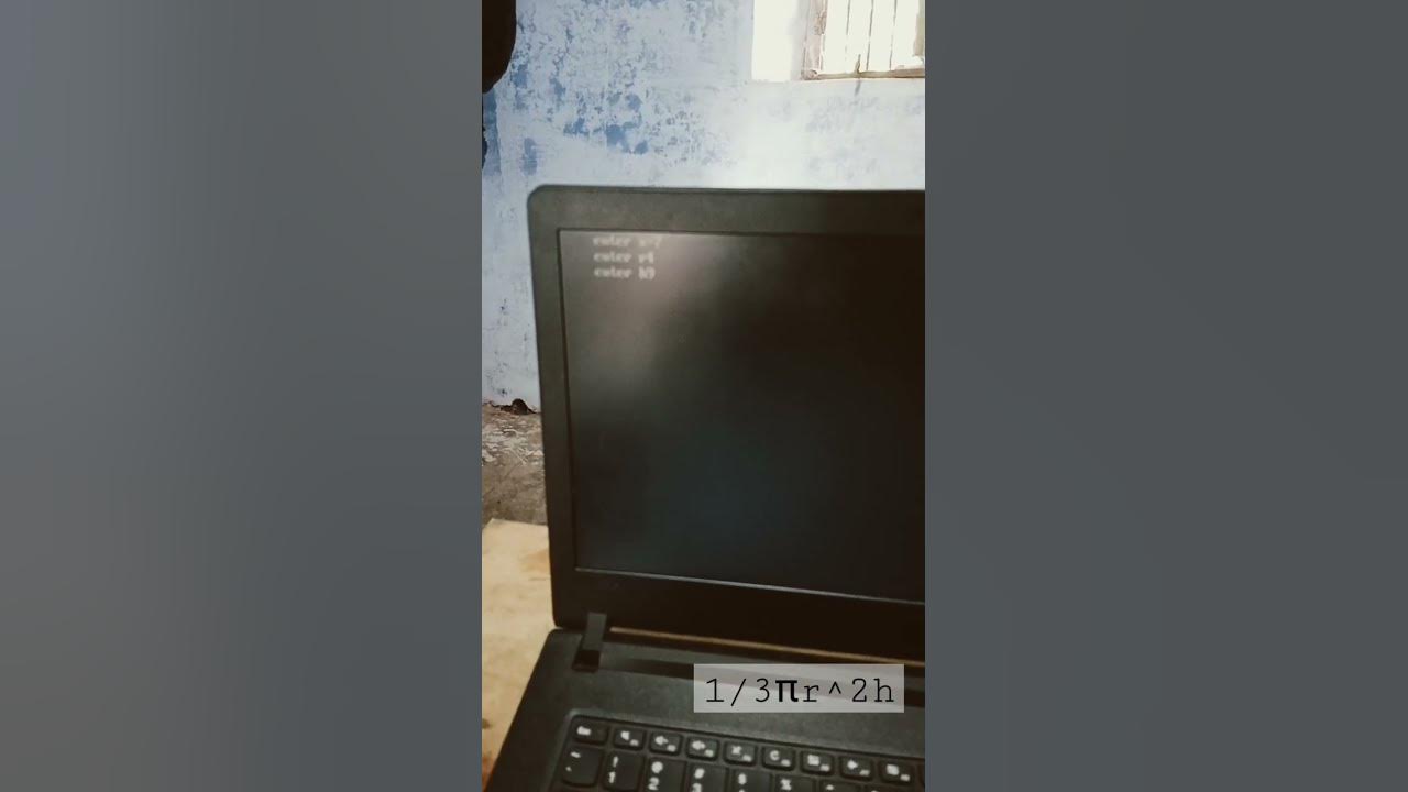 1 3πr 2h In C Programming Programming C Codelover Alltimenewone8759 Youtube