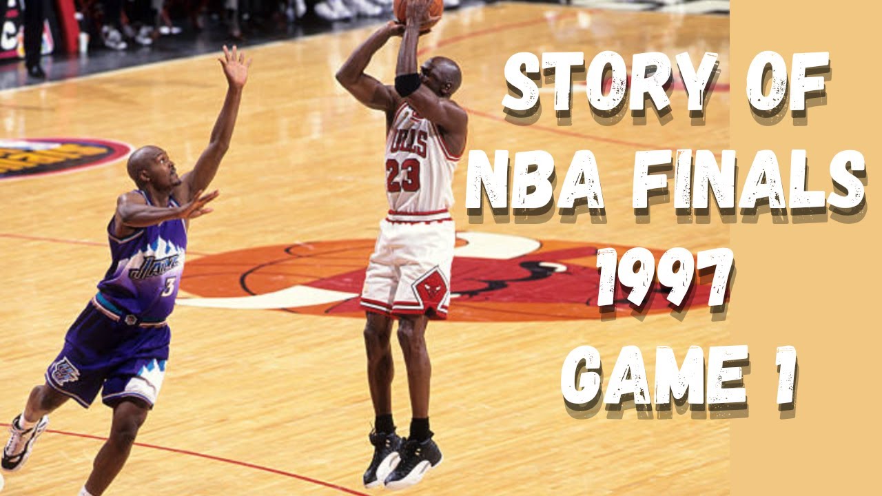 Story of NBA Finals 1997 Game 1 Utah Jazz vs Chicago Bulls Recap - YouTube