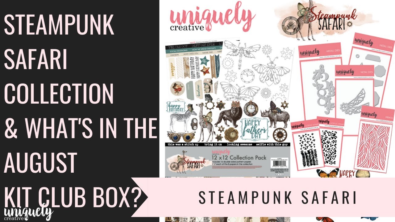 Steampunk Safari & Whats on the box - YouTube