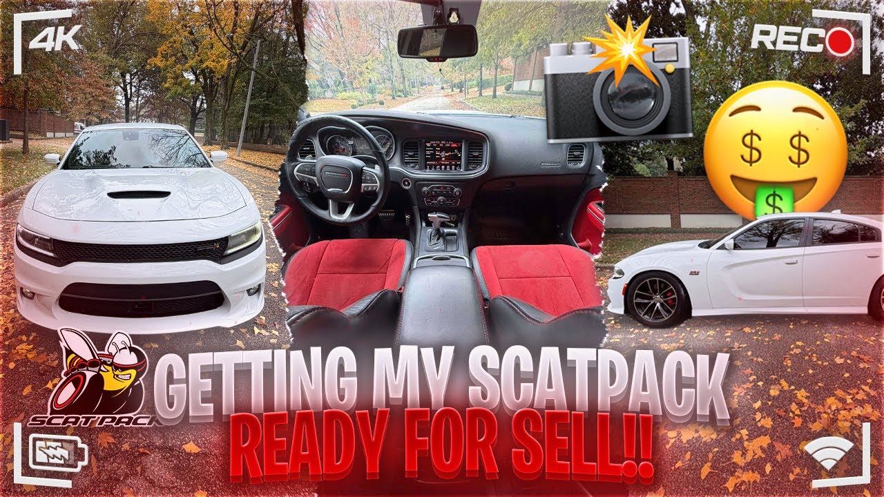 Getting my scatpack ready for sell - YouTube