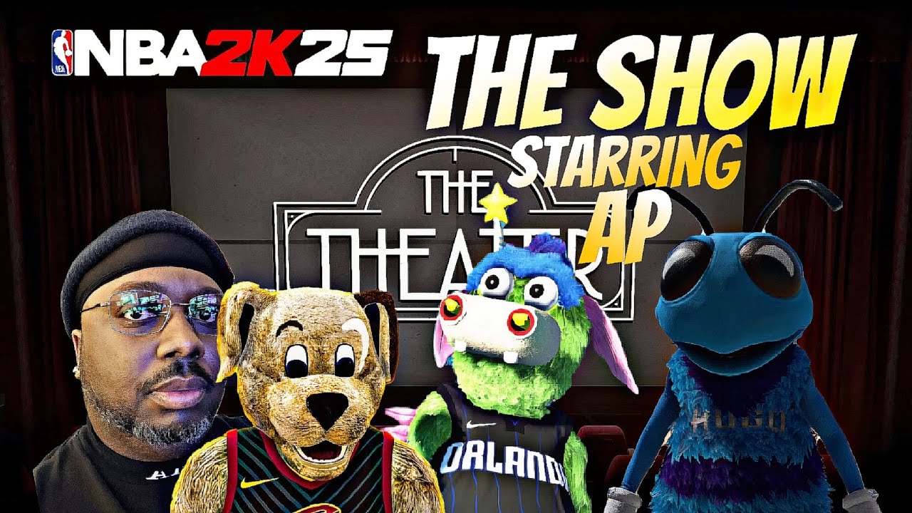 NBA 2K25 @THE THEATER WITH AP 💯💥 RUNNING 3V3 SQAUDS BEST BUILDS. - YouTube