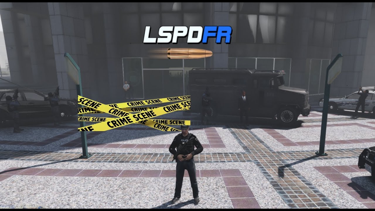 PLAYING GTA 5 AS A POLICE OFFICER LSPDFR PATROL| GANG UNIT | GTA 5 ...