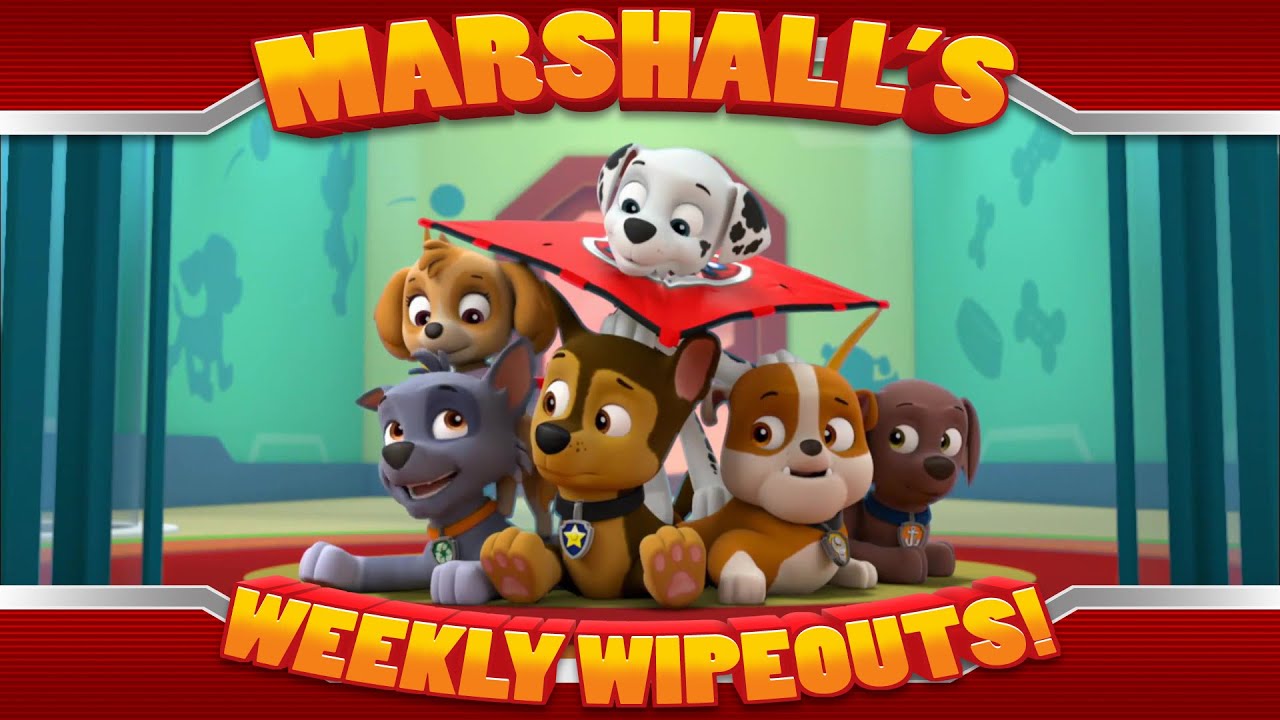 Marshall's Weekly Wipeouts (Pups Save An Ace) - YouTube