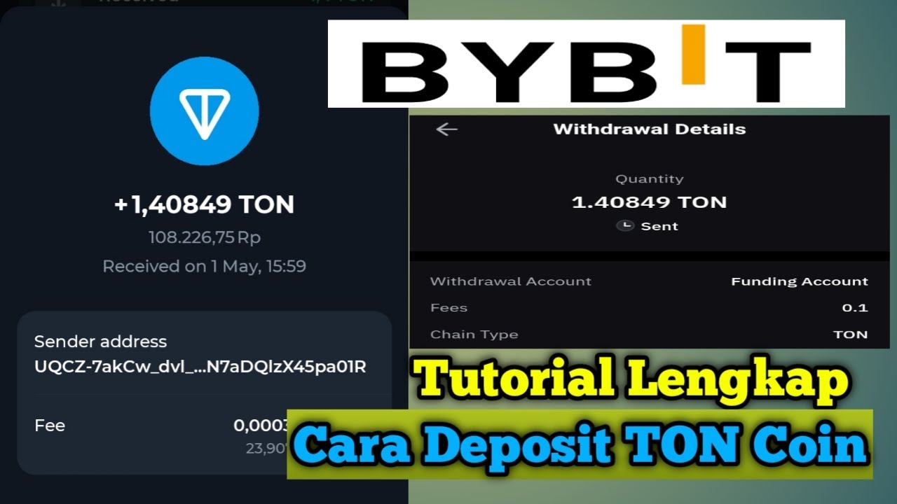 Tutorial Lengkap Cara Deposit TON Coin Dari Exchange - YouTube