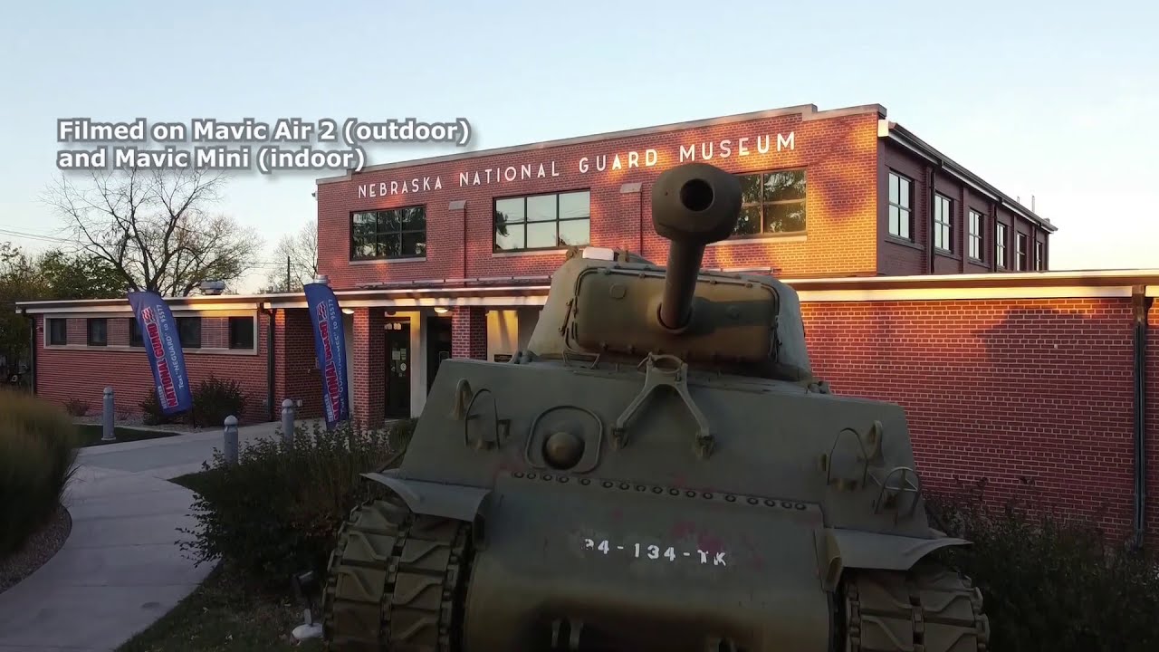 Drone Video Spotlight: The Nebraska National Guard Museum - YouTube