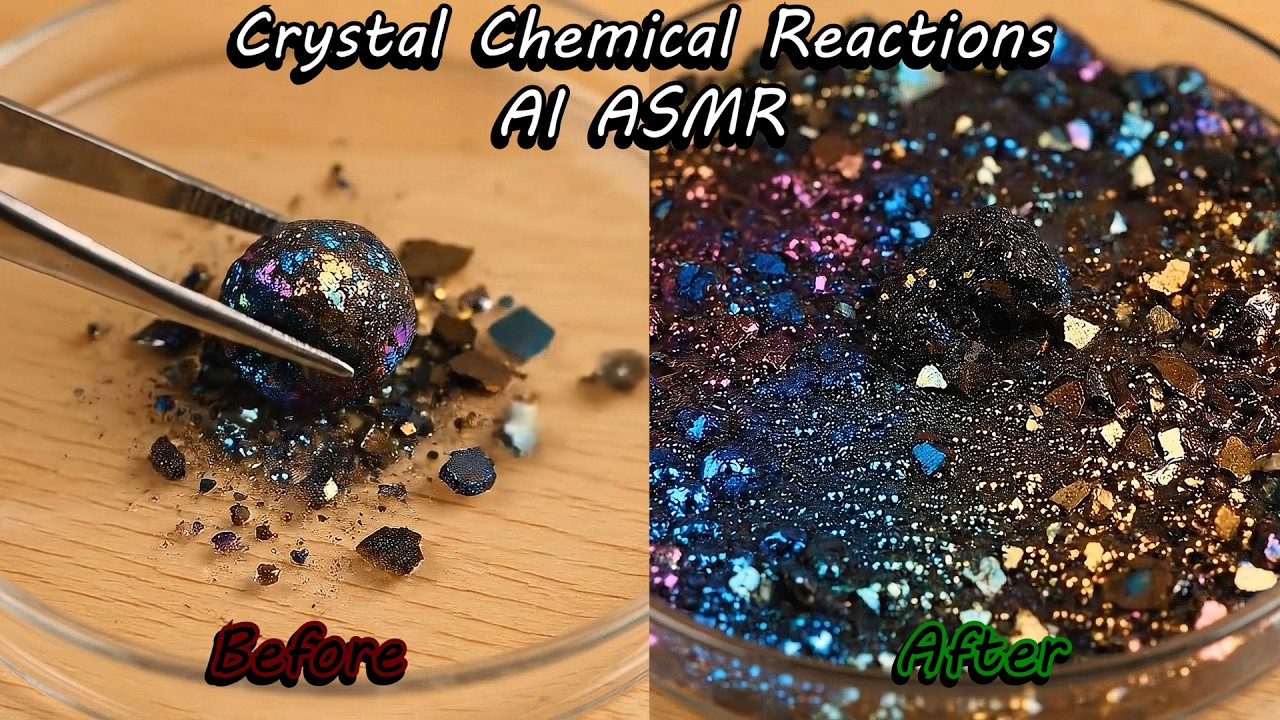 Top 50 Most Crazy Crystal Chemical Reactions! | Satisfying Crystal ...