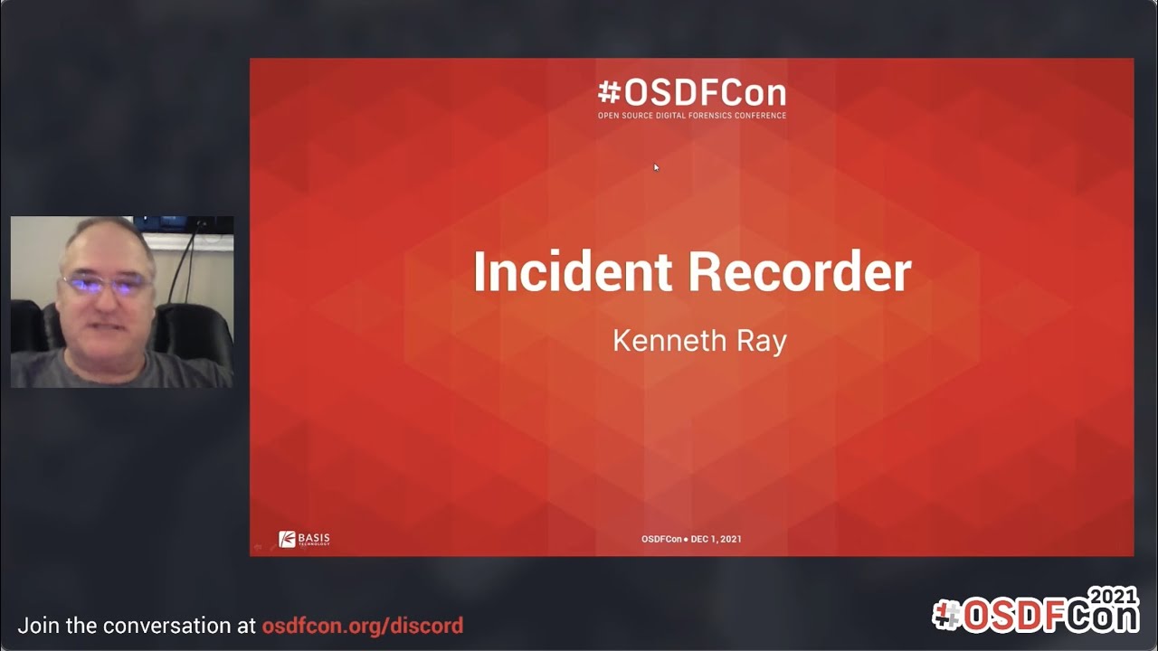 Incident Recorder with Kenneth Ray [OSDFcon 2021] - YouTube