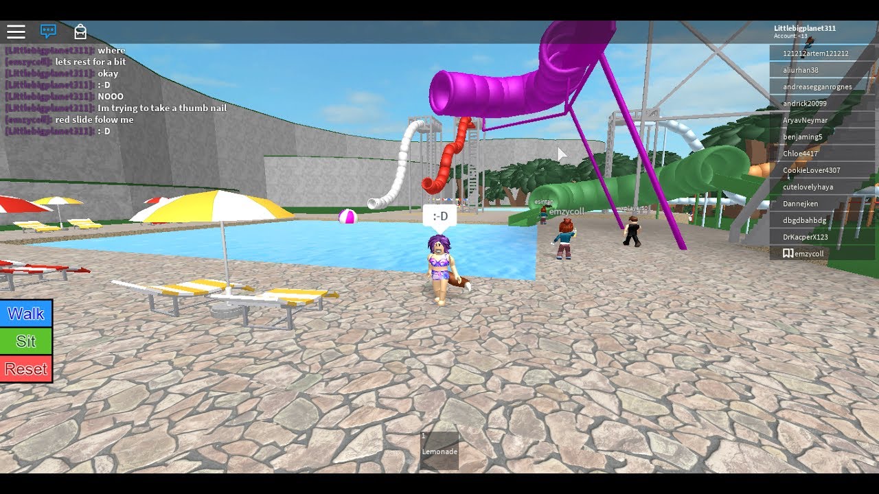 Roblox Water Park! - YouTube