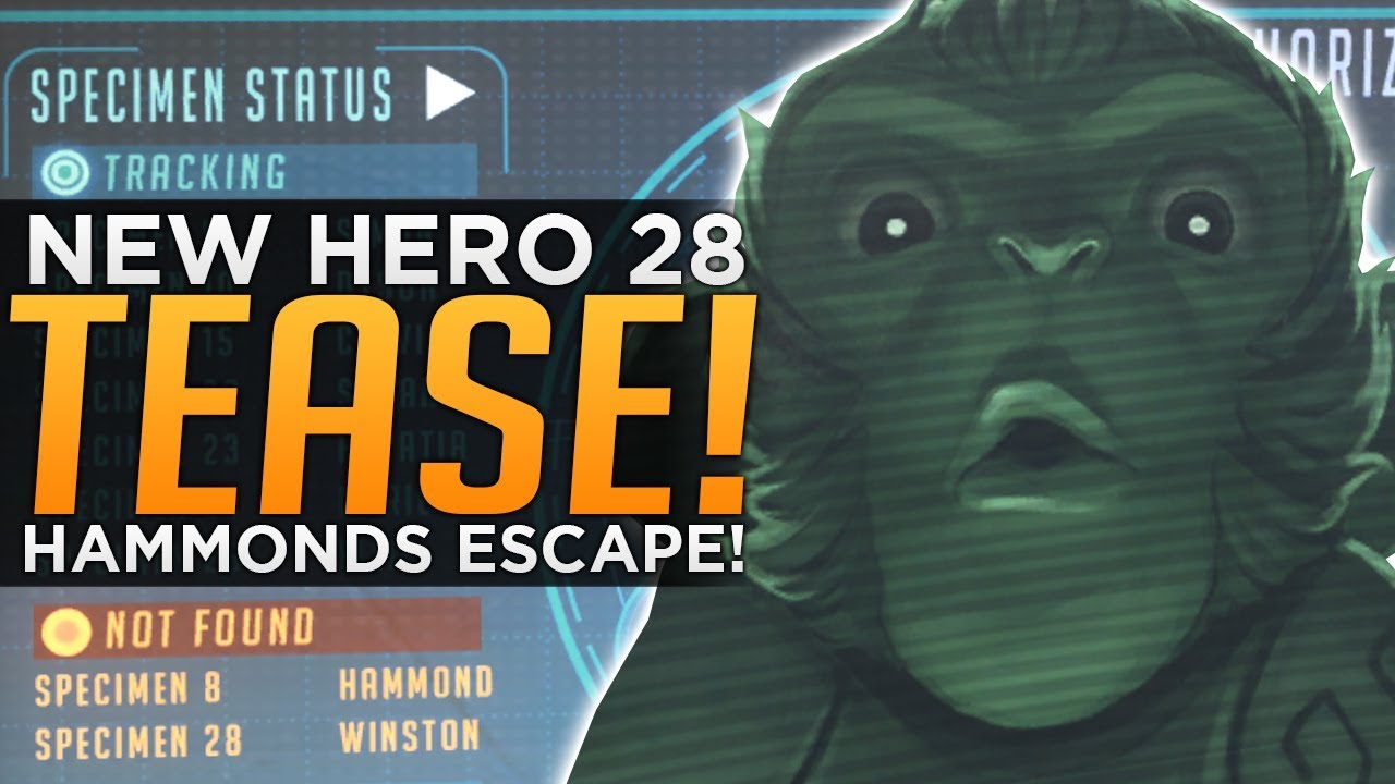 Overwatch: NEW Hero 28 Teaser! - Hammonds ESCAPE Pod! - YouTube