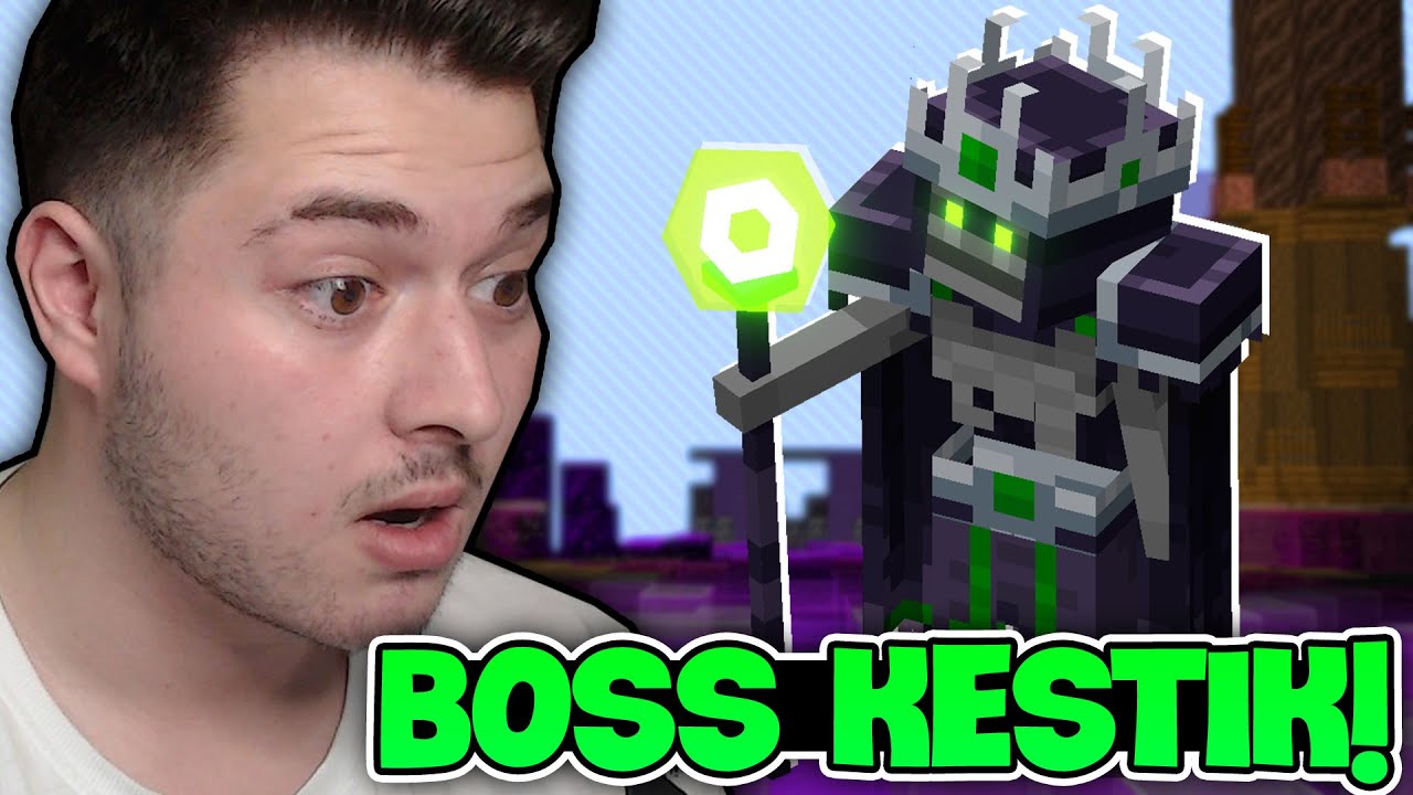 EFSANEVİ BOSS KESTİK! | Minecraft SkyBlock #6 - YouTube