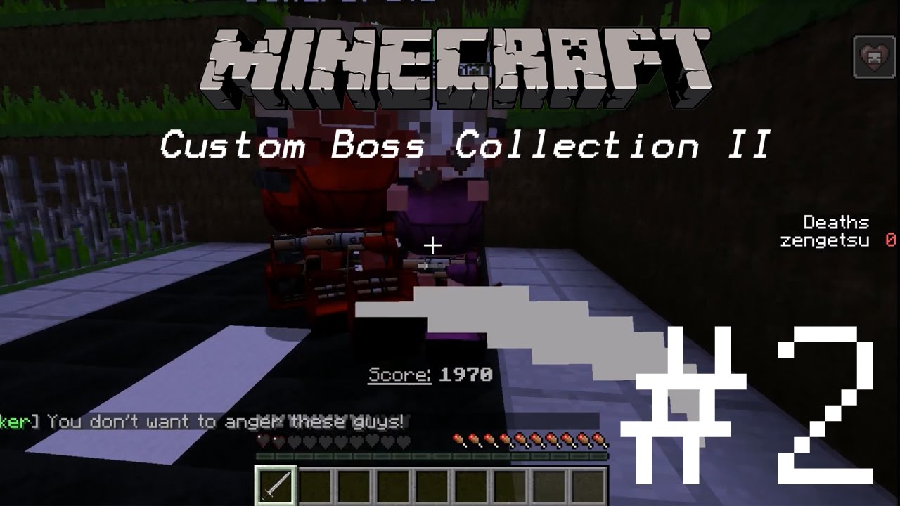 Minecraft - Custom Boss Collection II #2 - YouTube