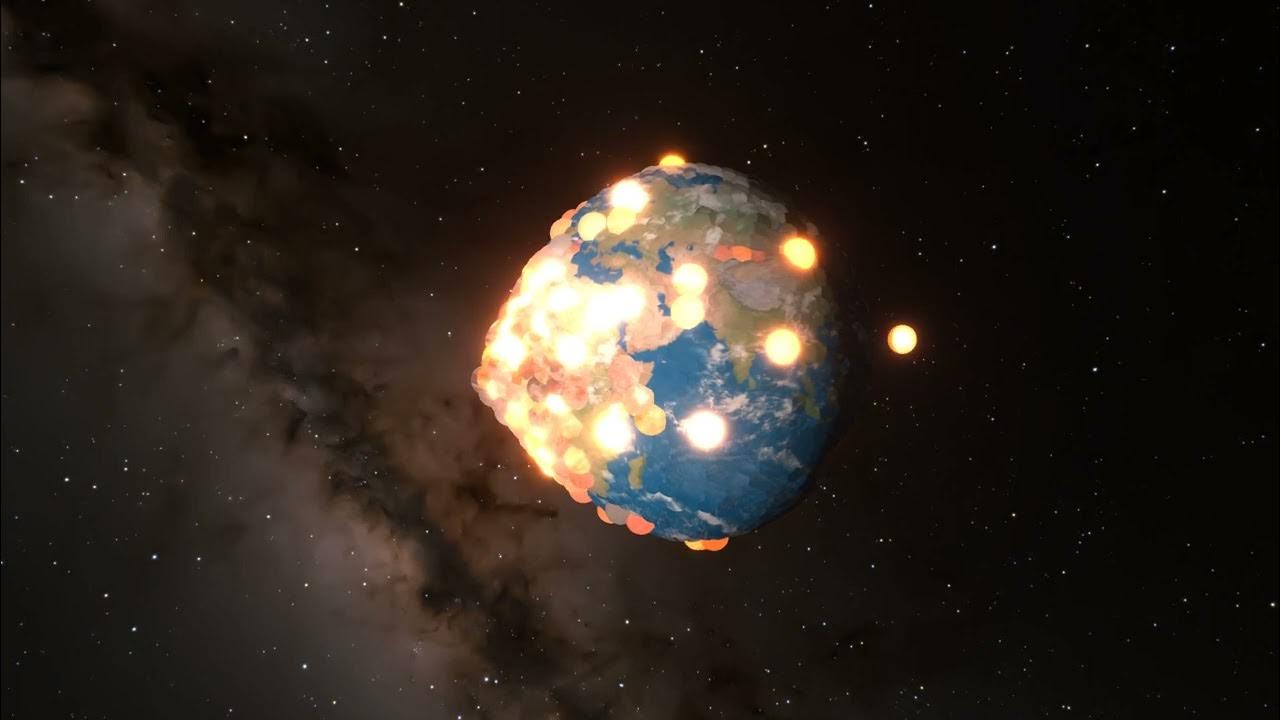 Earth vs Moon (SpaceSim Simulation) - YouTube